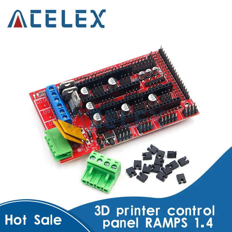 RAMPS 1.4 3D printer control panel printer Control Reprap MendelPrusa ...