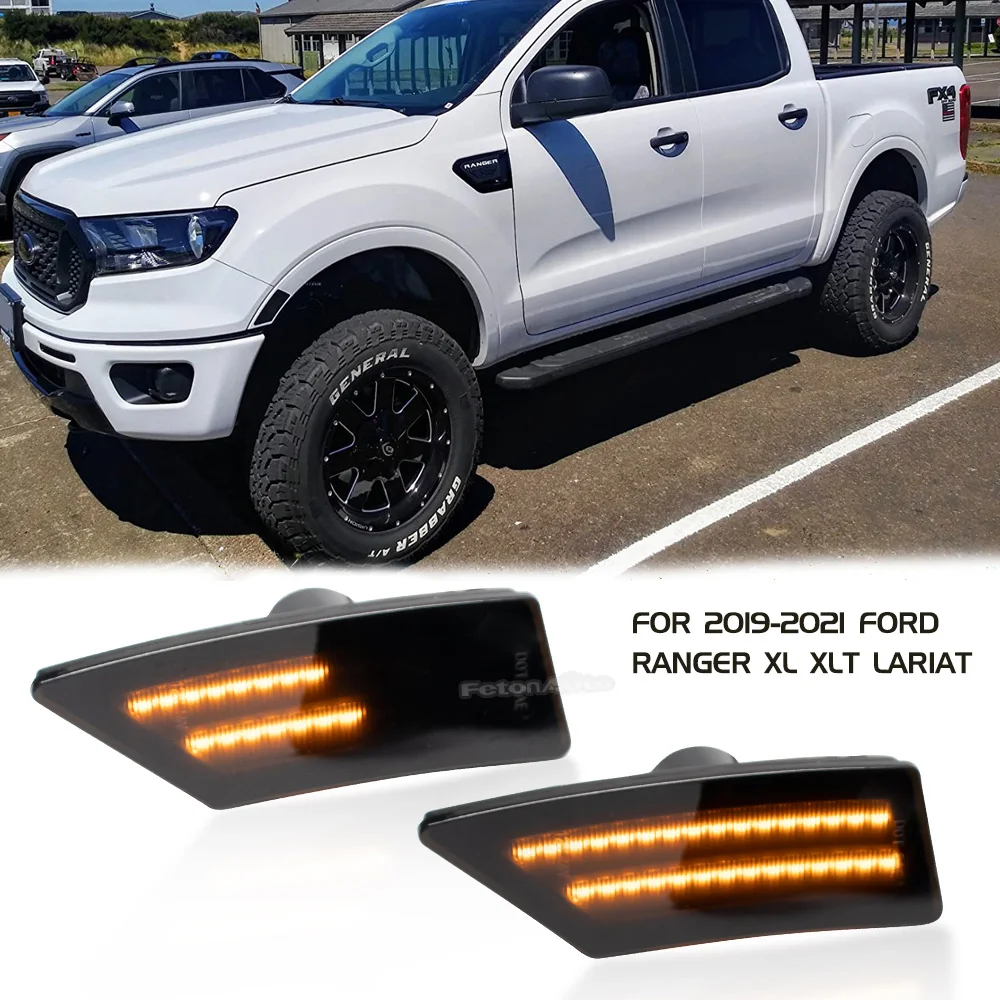 For Ford Ranger Lariat Xl Xlt 2019 2020 2021 2022 Front And Rear View ...