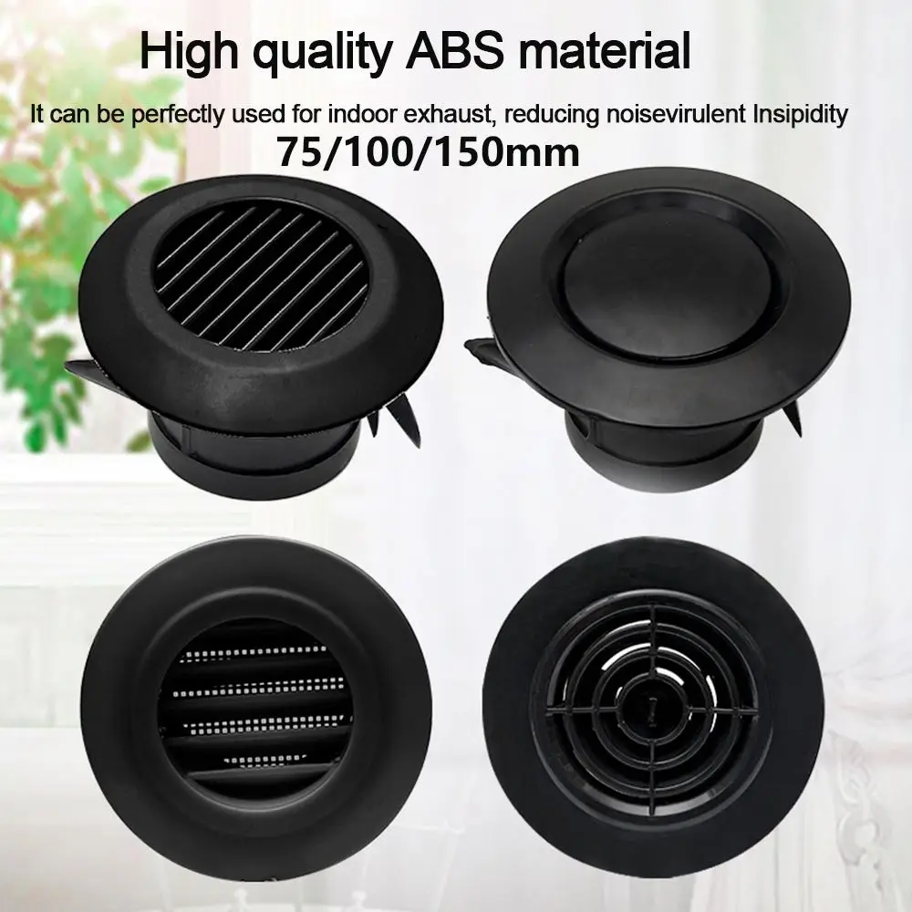 75-100-150mm-Various-Shapes-Air-Vent-Cap-Extract-Valve-Grille-Air ...