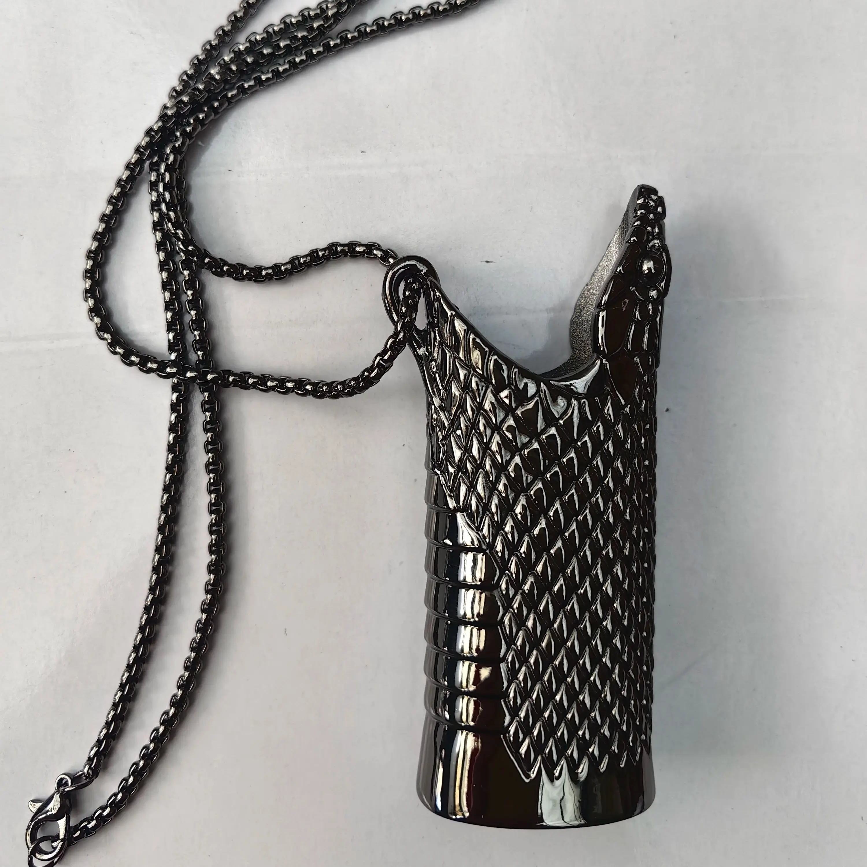 Creative Bic Full J6 Lighter Case Cover Snake Head Decoration Exquisite ...
