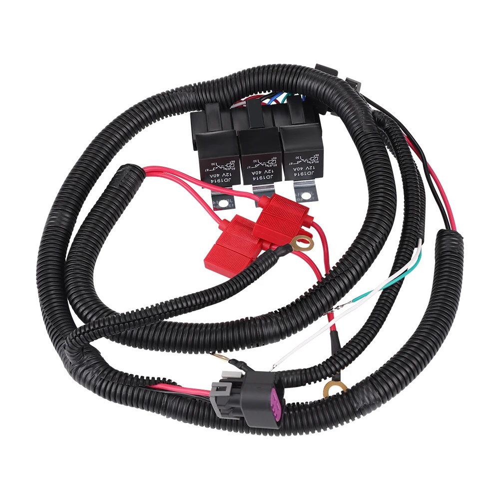 Car-Dual-Electric-Fan-Wire-Harness-ECU-Control-7L5533A226T-for ...