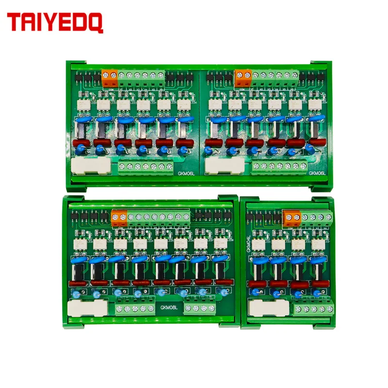 8-kanall-Din-ray-PLC-amplifikat-r-kurulu-AC-k-sinyali-220V-optocoupler ...