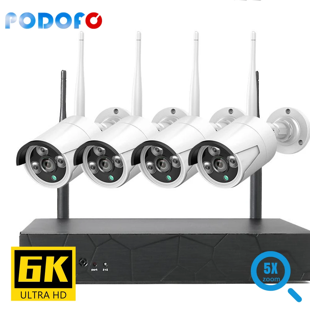 Tuya Video Surveillance Cameras System H.265 IPTV 5MP Wireless WIFI IP ...