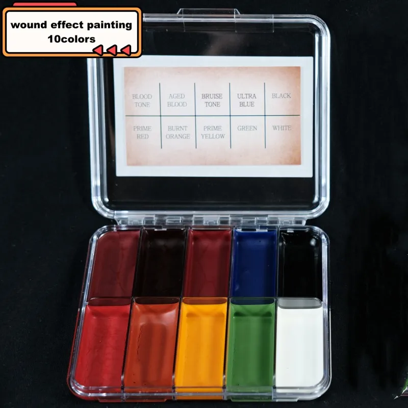 10 Colors Oil Painting Palette Premiere Product Skin Fx Color Special ...