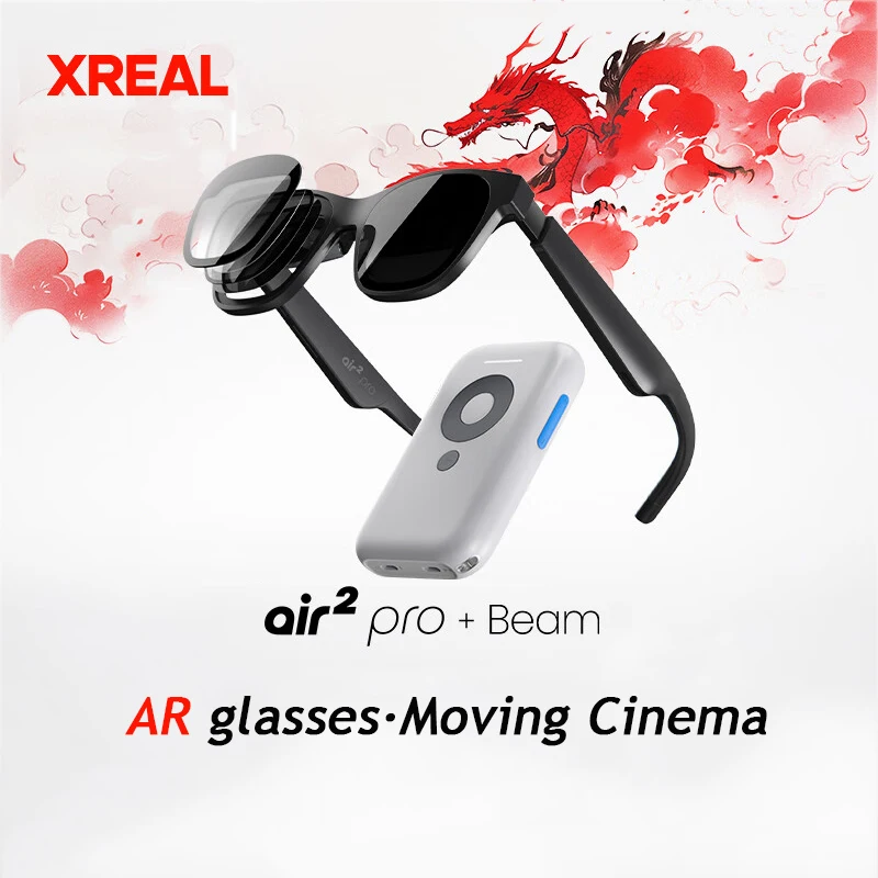 XREAL-Nreal-Air-2-Pro-AR-Smart-Glasses-HD-130-Inches-Space-Giant-Screen ...