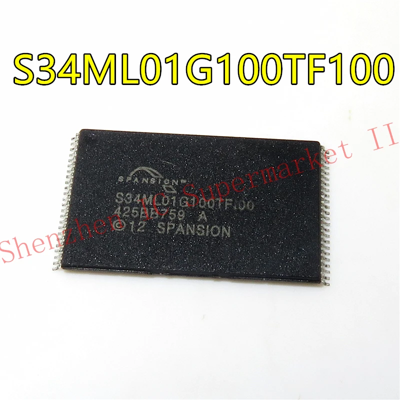 1pcs-lot-S34ML01G100TFI003-S34ML01G100TFI00-S34ML01G100TF100-TSOP48-new ...