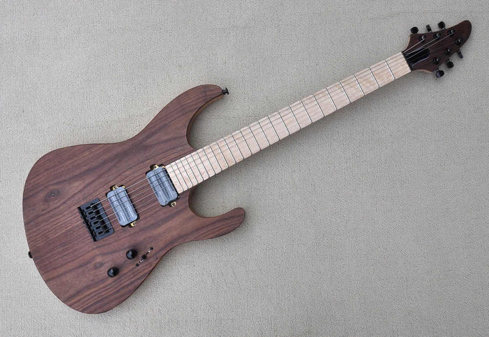 6-Strings-Electric-Guitar-with-Bird-Eye-Maple-Neck-Black-Hardware-Neck ...