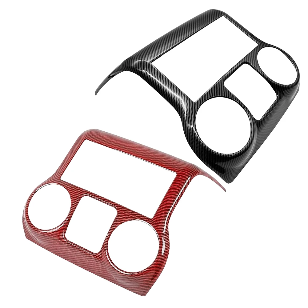 Instrument-Panel-Trim-Red-Black-Center-Console-Bezel-Panel-Anti-Scratch ...