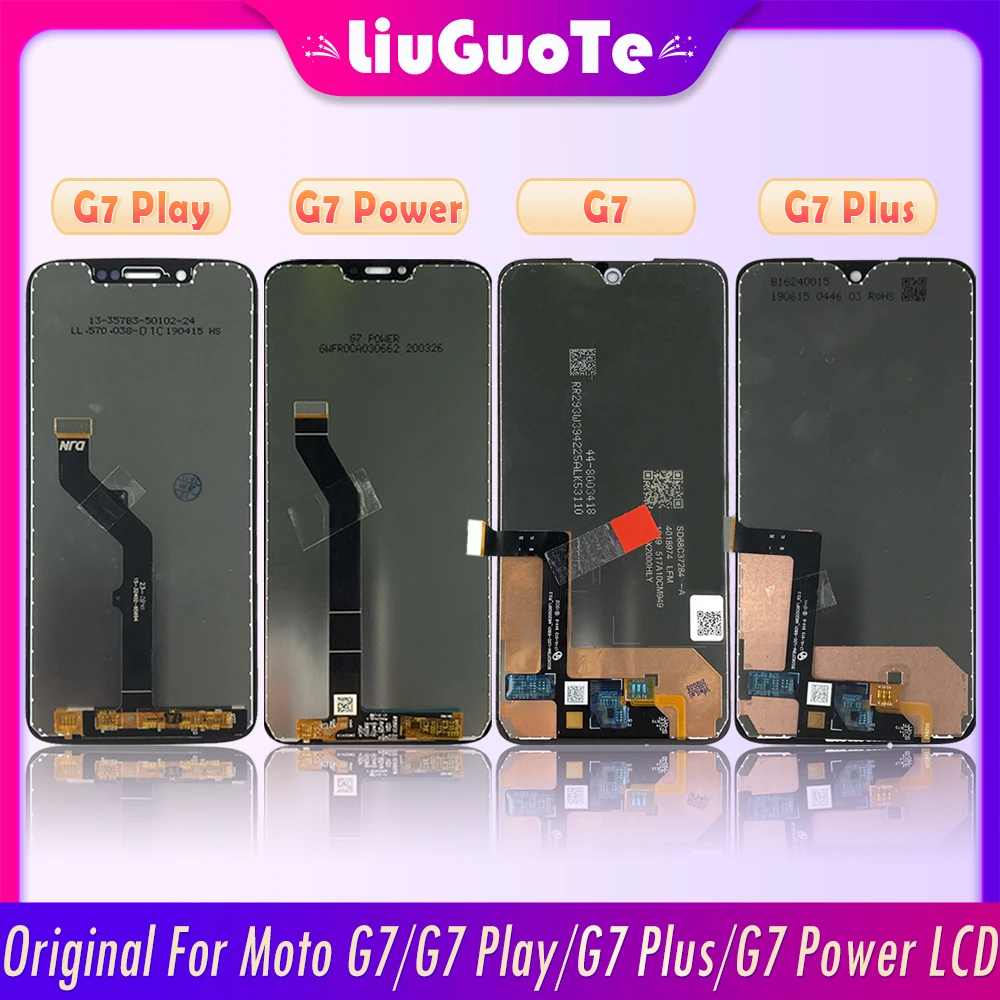 Original For Motorola Moto G7 Power Display XT1955 LCD G7 Plus Touch ...