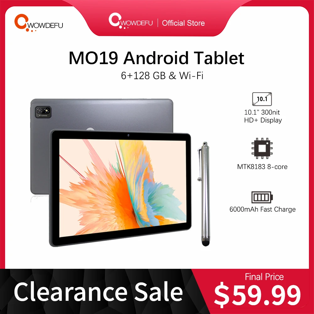 CWOWDEFU-Tablet-PC-Android-original-10-1-6GB-de-RAM-128GB-Octa-Core-MTK ...