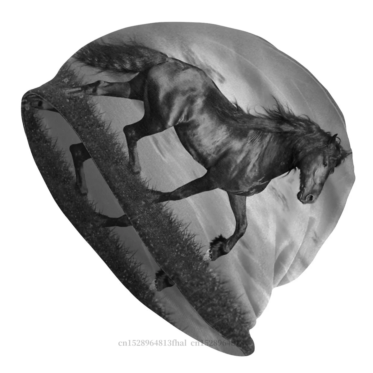 Friesian Horse Running Drawing