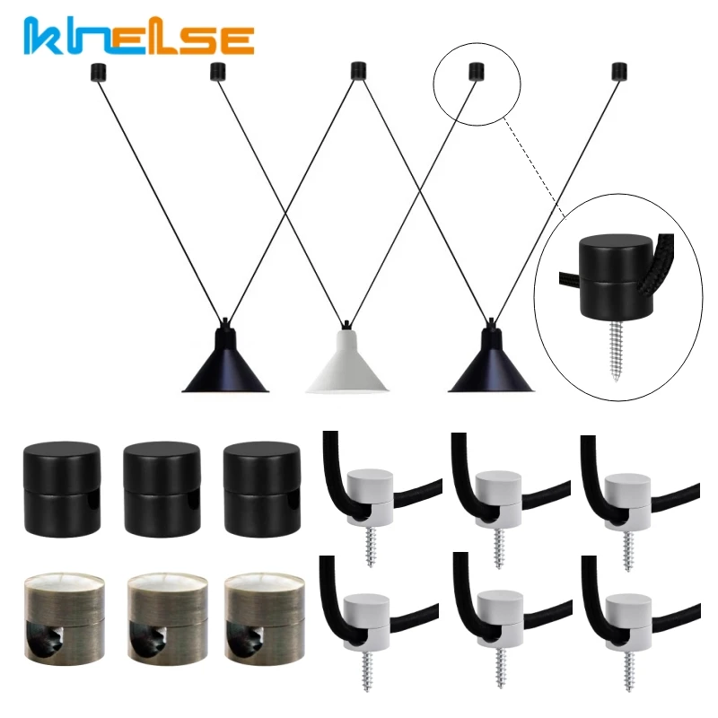 3-6-10pcs-DIY-Pendant-Light-Cable-Cord-Hook-Chandelier-Ceiling-Wall ...