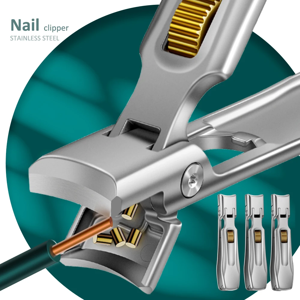 1Pcs Ergonomic Large Nail Gifts for Man Woman Toenail Wide Jaw Cutter ...