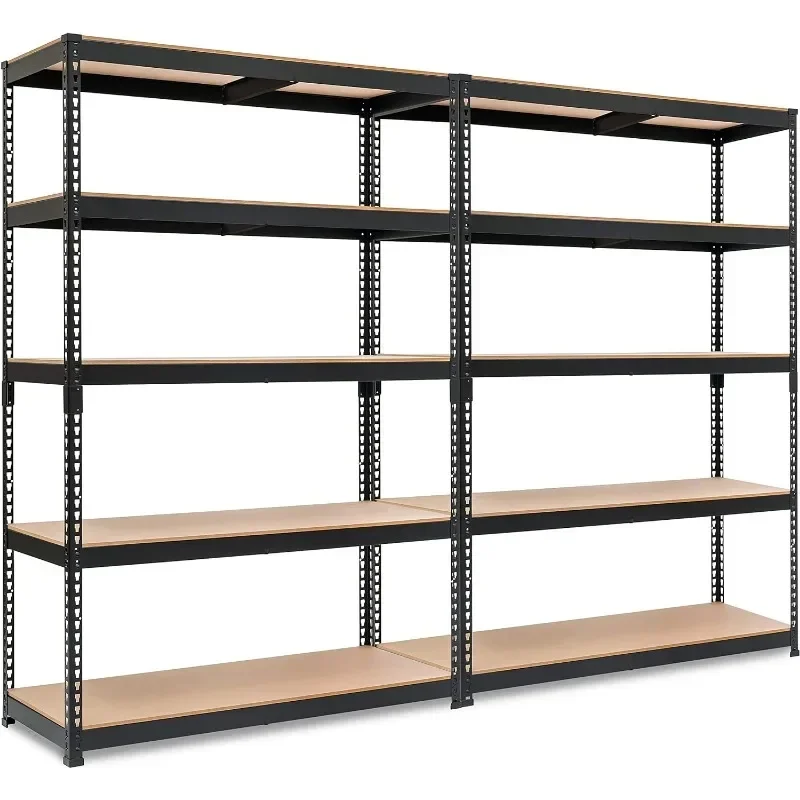 Z-beam-Estanter-a-met-lica-laminada-de-5-niveles-almacenamiento-de-garaje-resistente-ajustable ...