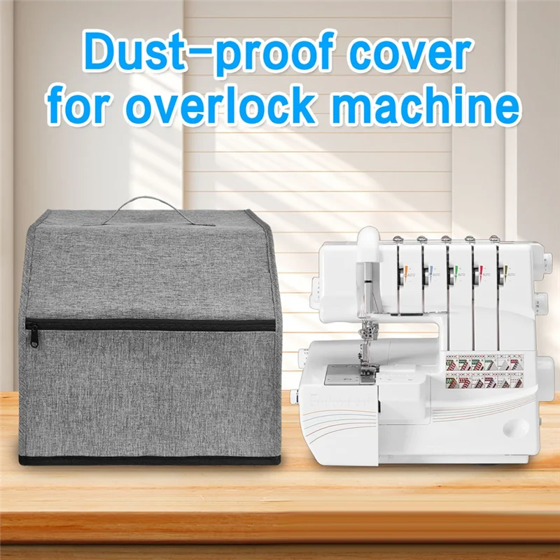J1UL1N Serger Machine Cover With Pockets For Storage,Sewing Machine ...
