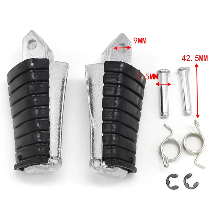 Motorcycle Pedals Front Pedals for Yamaha XVS1100 XVS650 650A V-Star ...