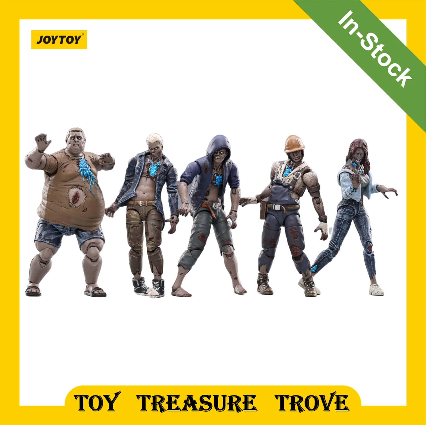 [In Stock] JOYTOY 1/18 Action Figurine (5PCS/SET) Life After Infected ...