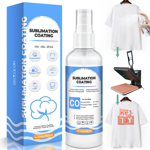 100ml Sublimation Coating Spray Heat Transfer Sublimation, 41% OFF