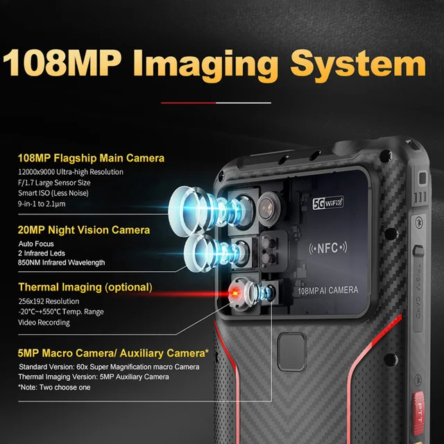 CONQUEST S23 5G 108MP Camera 12GB 256GB 66W Fast Charging Thermal ...