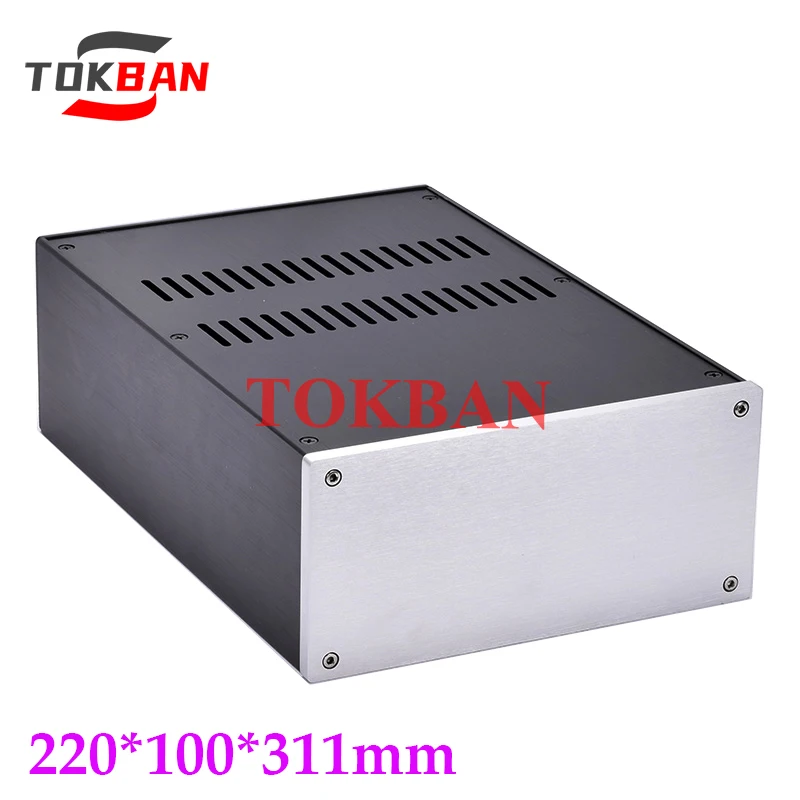 Tokban Audio JC2210 220*100*311mm All Aluminium Power Amplifier Chassis ...