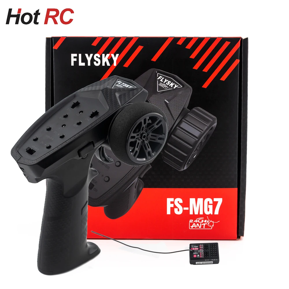 FLYSKY Fly Sky FS-MG7 FSMG7 2.4G 7CH ANT Protocol Remote Controller ...