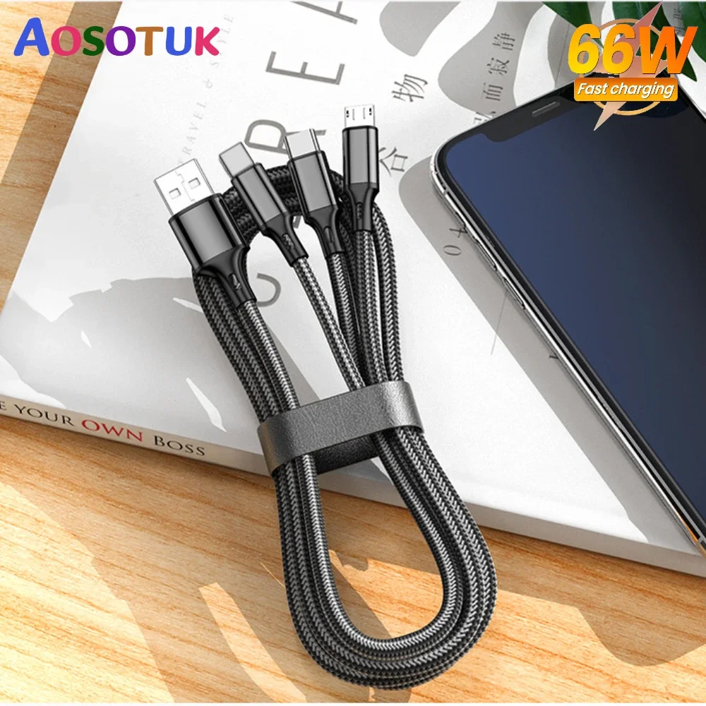 6A-66W-3-in-1-Super-Fast-Charging-Cable-Micro-USB-Type-C-Fast-Charger ...