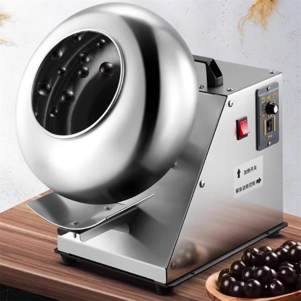 30cm Chocolate Sugar Coasting Machine Roller Commercial Small Candy ...