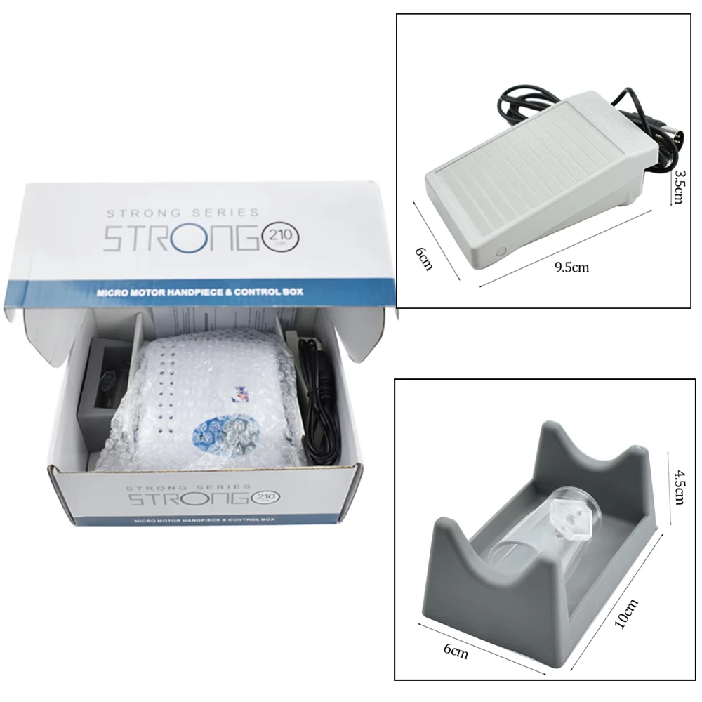 Dental Micro Motor 35000Rpm Drill Machine 210 105L 65W Strong Torque ...