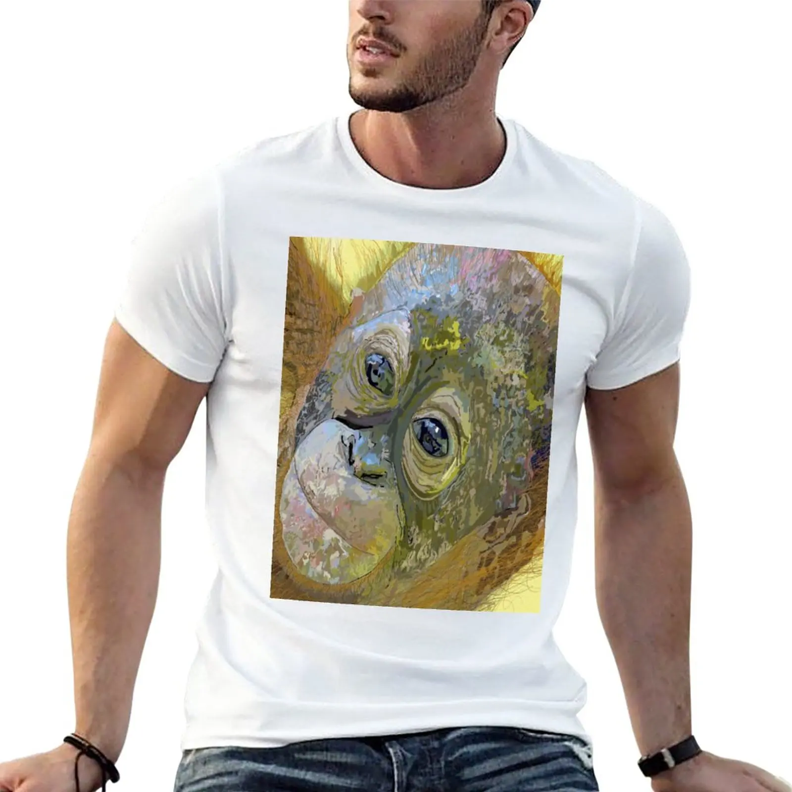 Beryl-Camiseta-de-orangut-n-para-hombre-camisa-de-gran-tama-o-con ...