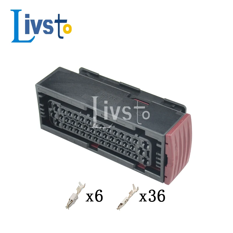 1-5-10-Sets-42-Pin-AMP-Connector-Female-Socket-Waterproof-Auto-Plug1 ...