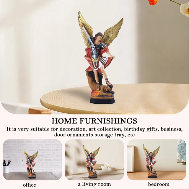 Angel Killing Demon Statue