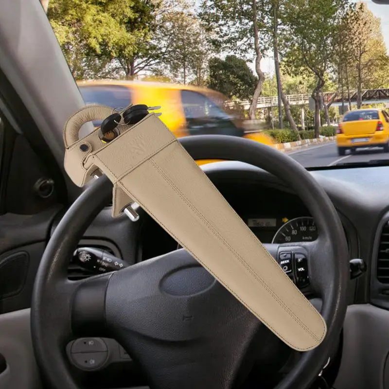 Anti-Theft-Steering-Wheel-Lock-Leather-Anti-Theft-Device-Steering-Wheel ...
