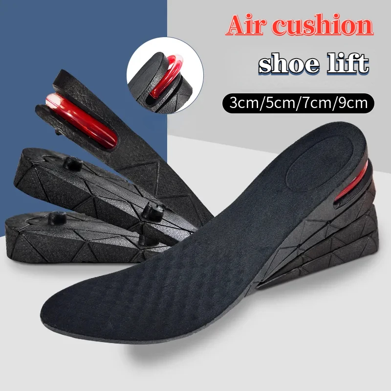 Height-Increase-Insoles-Air-Cushion-Elevator-Shoe-Insole-Lifts-Kits-Inserts-Variable-Height ...