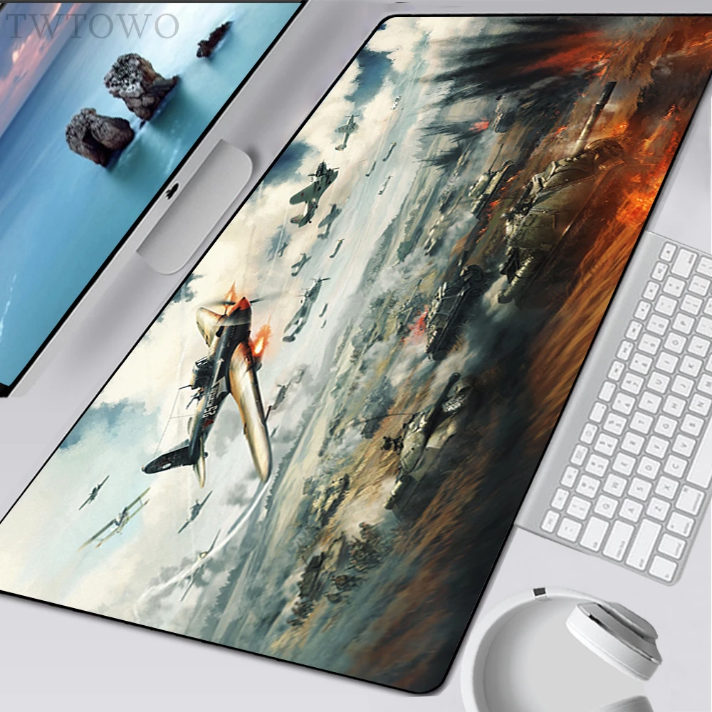 War Thunder Mouse Pad Gamer Home XXL Custom MousePads Mouse Mat Soft ...