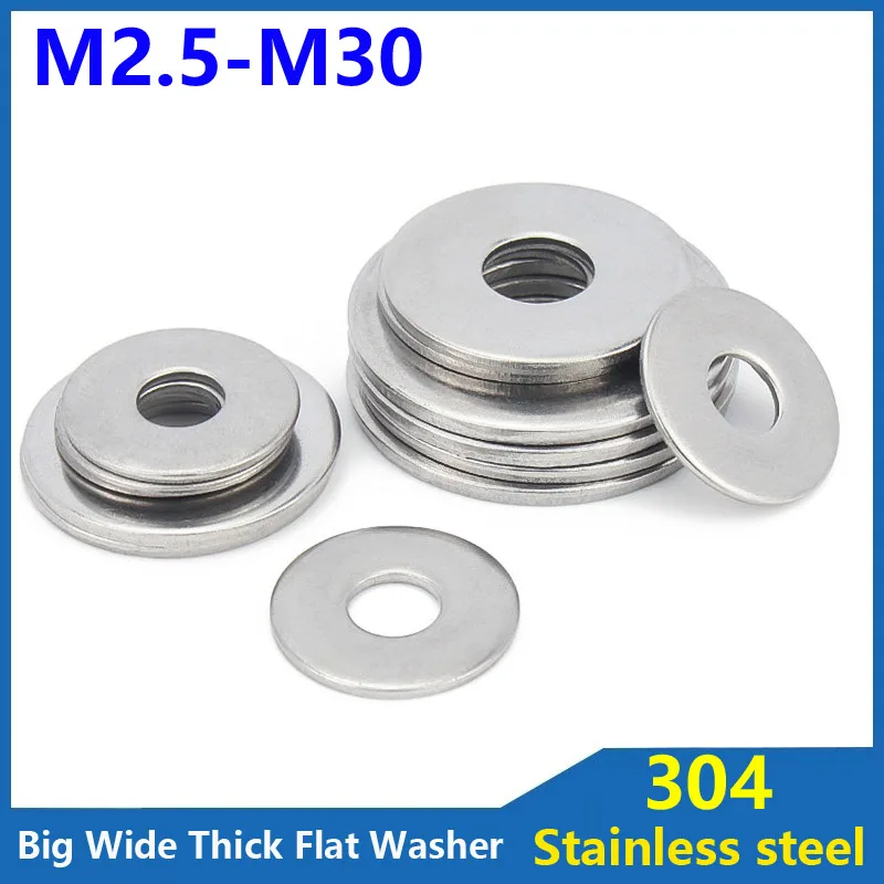 304-Stainless-Steel-Large-Size-Oversize-Big-Wider-Flat-Washer-Plain-Gasket-GB96-DIN9021-M2-5.jpg