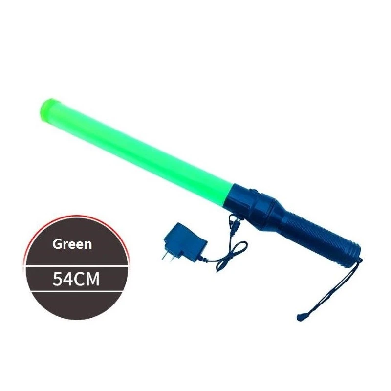 54CM Rechargeable LED Fire Control Fluorescent LED Traffic Police ...