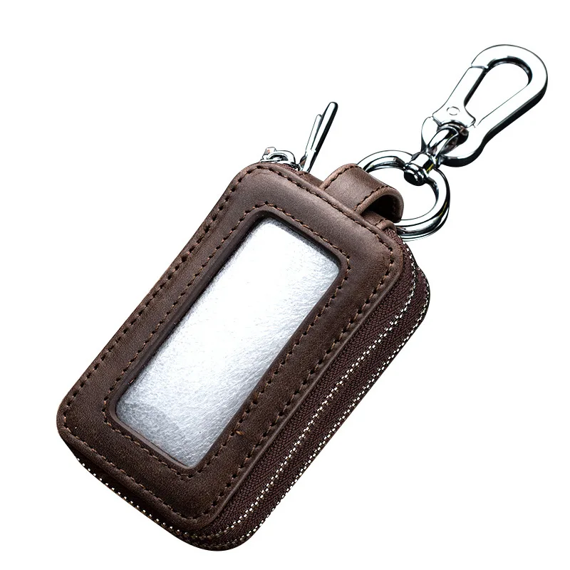 Leather-Key-Case-Organizer-Pouch-for-Women-Men-Universal-Car-Key-Holder ...