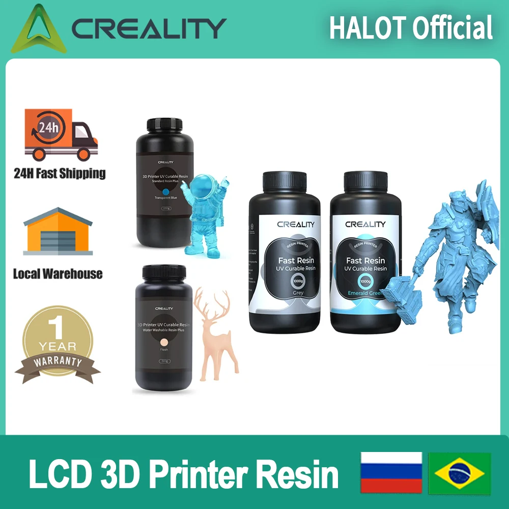 Creality-UV-Resin-High-Precision-Fast-Resin-Water-Washable-Resin-3D ...