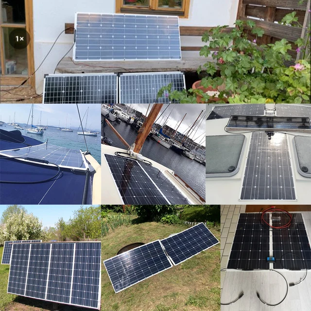 Bomuang Kit Panel Surya 120W 240W 360W 480W 600W 720W Panel Surya ...