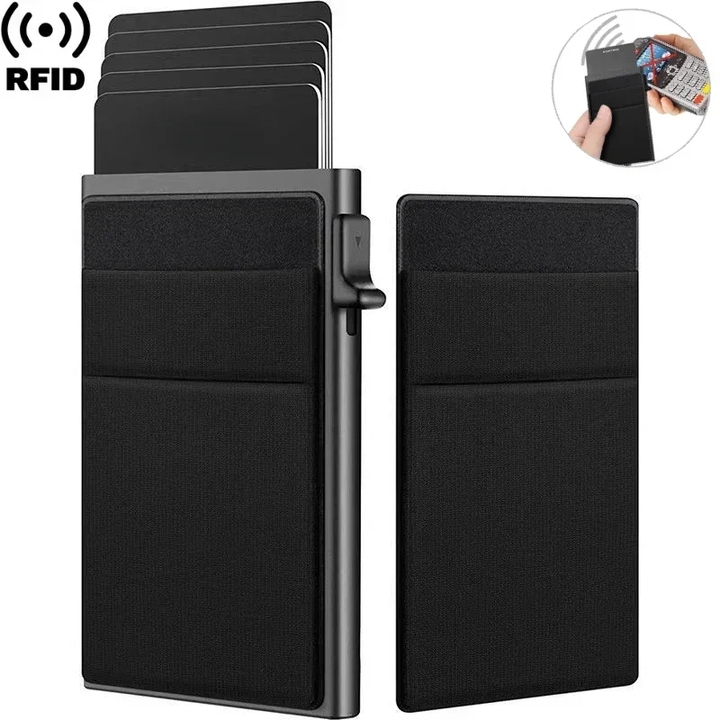 Tarjetero-con-protecci-n-antirrobo-Rfid-para-hombre-billetera ...