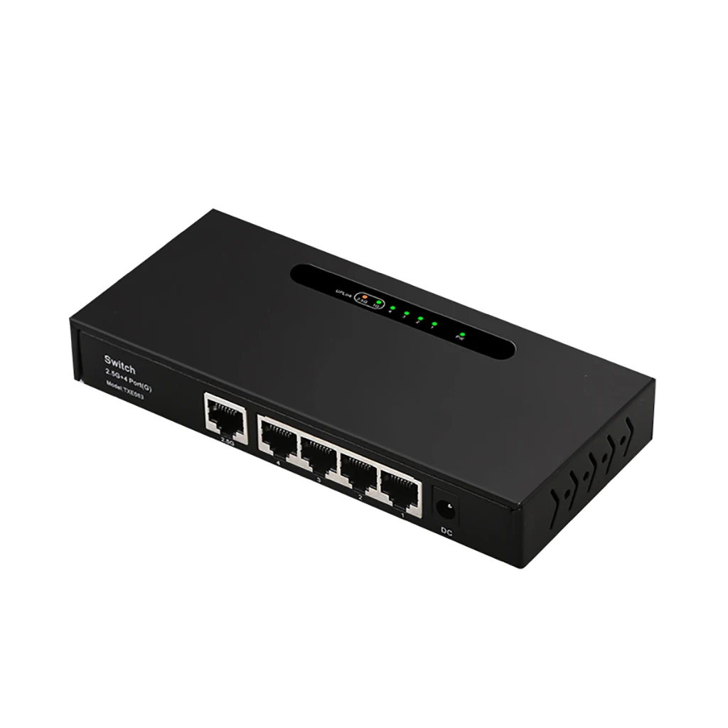 US$ 22.09 - 5 ports 5V 1A 2.5G Gigabit Switch Ethernet Smart Switcher ...