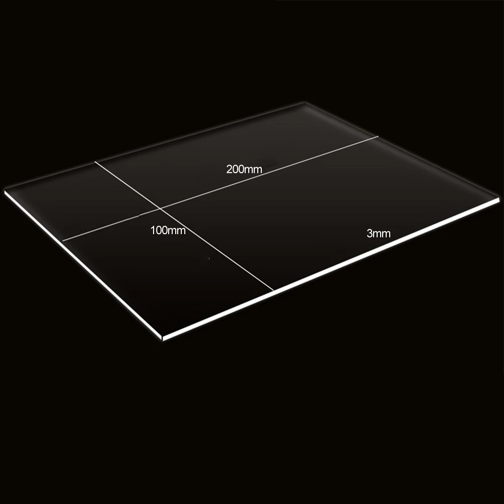 Clear-Acrylic-Sheet-2-3mm-Thick-200mm-300mm-Plastic-Sheet-PVC-Sheet ...