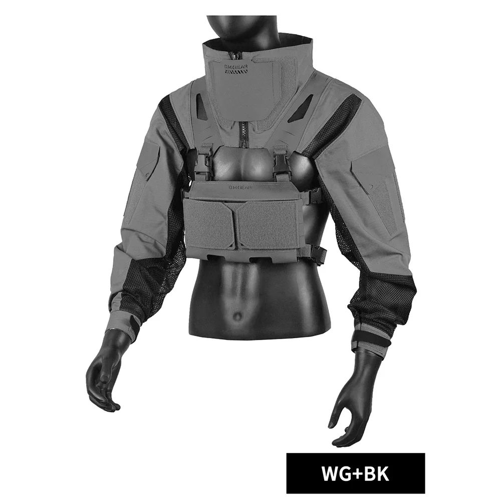 DMGear Tactical Combat Uniform Jacket With Triple Mag Pouch Camouflage ...