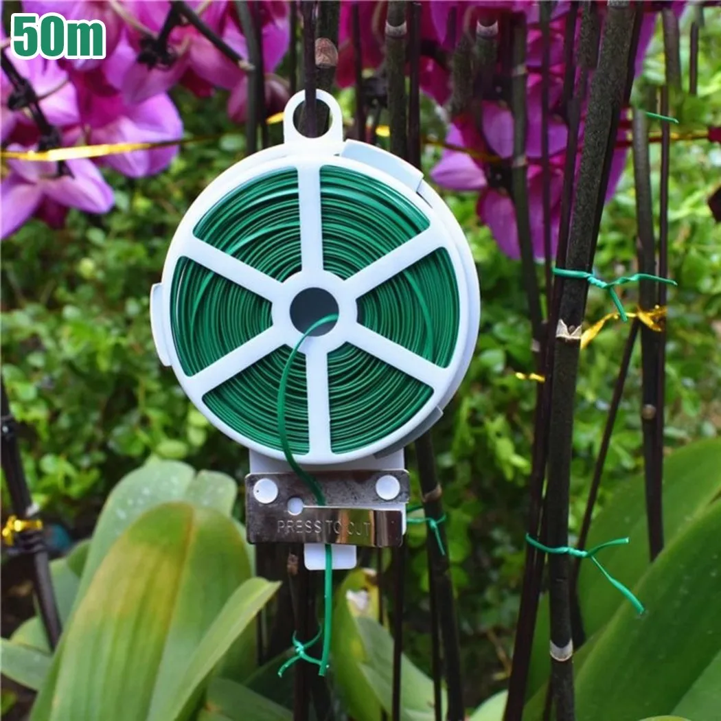 Tuteur - lien - attache,Enrouleur de câble de rouleau de fil d ...