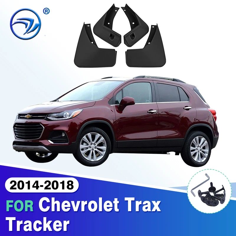 Mud Flaps For Chevrolet Trax Tracker 2014-2018 Splash Guards Fender ...