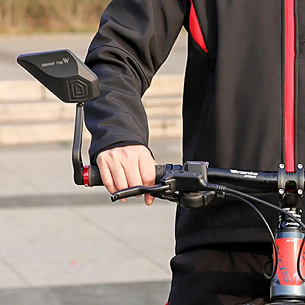 Bike Reflective Mirror 1 Set Bike Rearview Mirror Convenient Rust ...