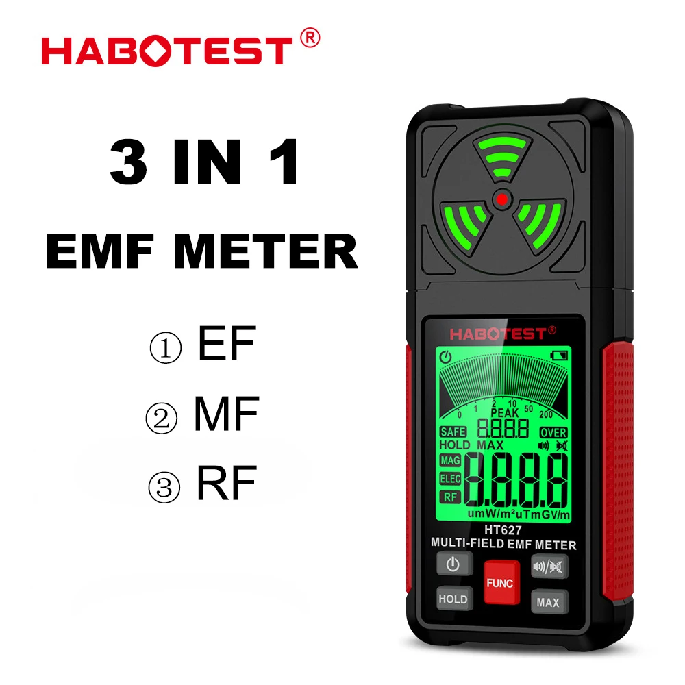 3-in-1-EMF-Meter-Electromagnetic-Field-Radiation-Detector-Tester ...