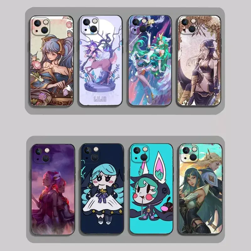 Funda-de-tel-fono-de-silicona-negra-de-League-Of-Legend-l-lol-para ...