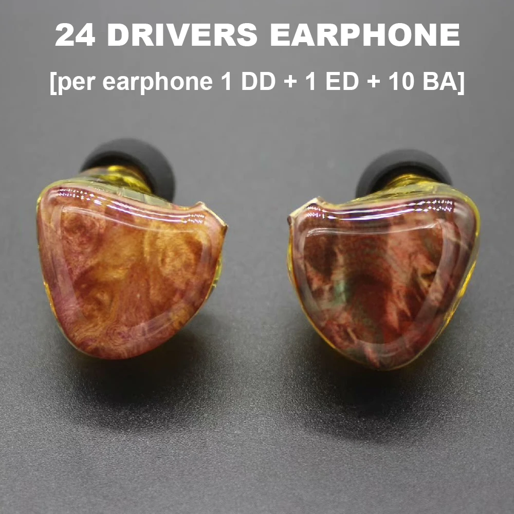 Electrostatic-Hybrid-Technology-HiFi-Earphone-24-Drivers-in-ear-Monitor ...