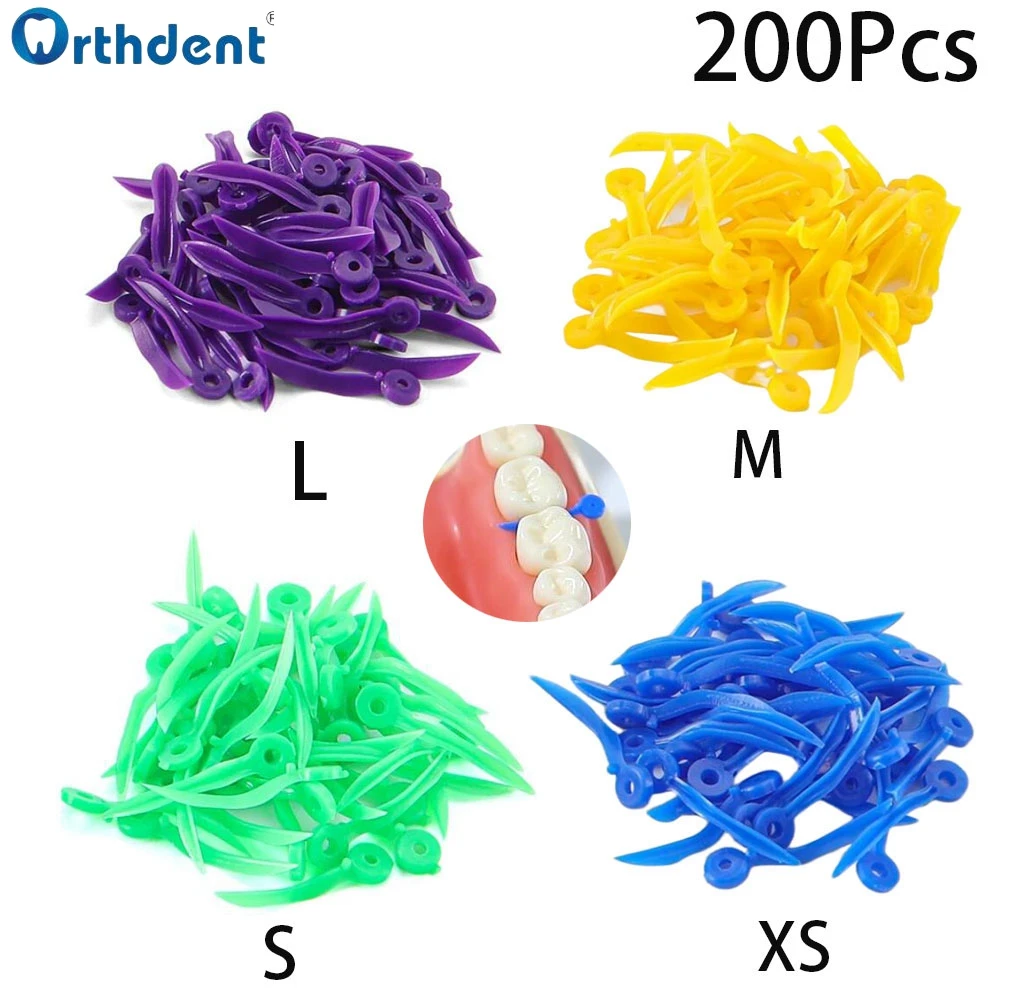 200Pcs-Box-Dental-Wedges-Tooth-Gap-Wedge-With-Holes-Size-Large-Medium ...